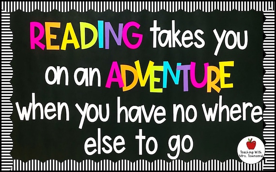 Home & Living Office Office & School Supplies Reading Takes You On An ...