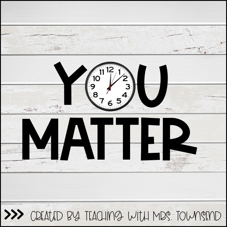 Bulletin Board Letters-you Matter-classroom Decor - Etsy