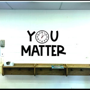Bulletin Board Letters-you Matter-classroom Decor - Etsy
