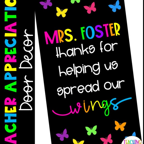 Teacher Appreciation Bulletin Board - Etsy