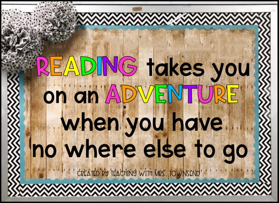 Home & Living Office Office & School Supplies Reading Takes You On An ...