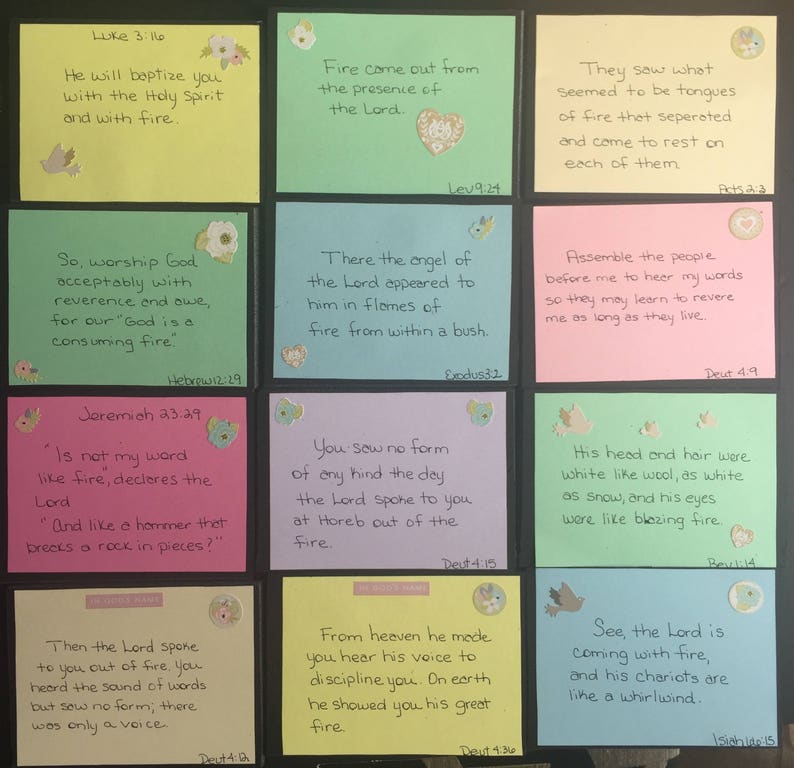 A Set of Inspiring Biblical Scripts - Etsy