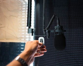 Adjustable Microphone Lift With Remote Control Ceiling Microphone ...