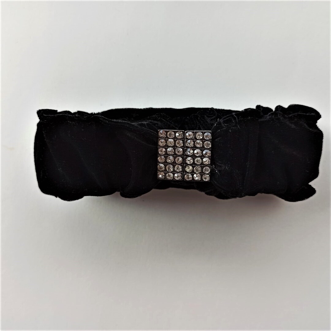 Belt Gartel for Sefer Torah Cover With Rhinestone Buckle, Hand Made in ...