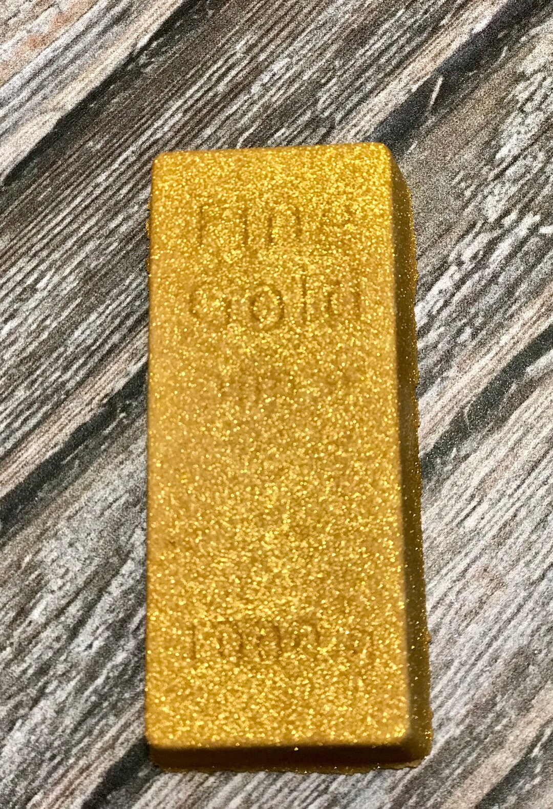 Shimmer Water Gold Bar Bath Bomb - Etsy
