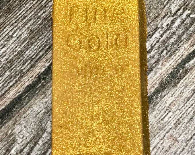 Shimmer Water Gold Bar Bath Bomb - Etsy