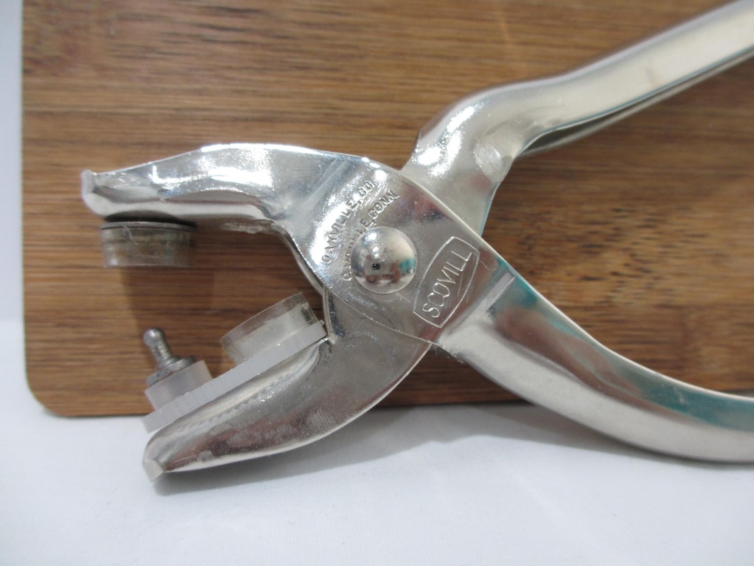 Vintage Scovill Grommet Punch Tool USA Made 1950s Danville Conn ...