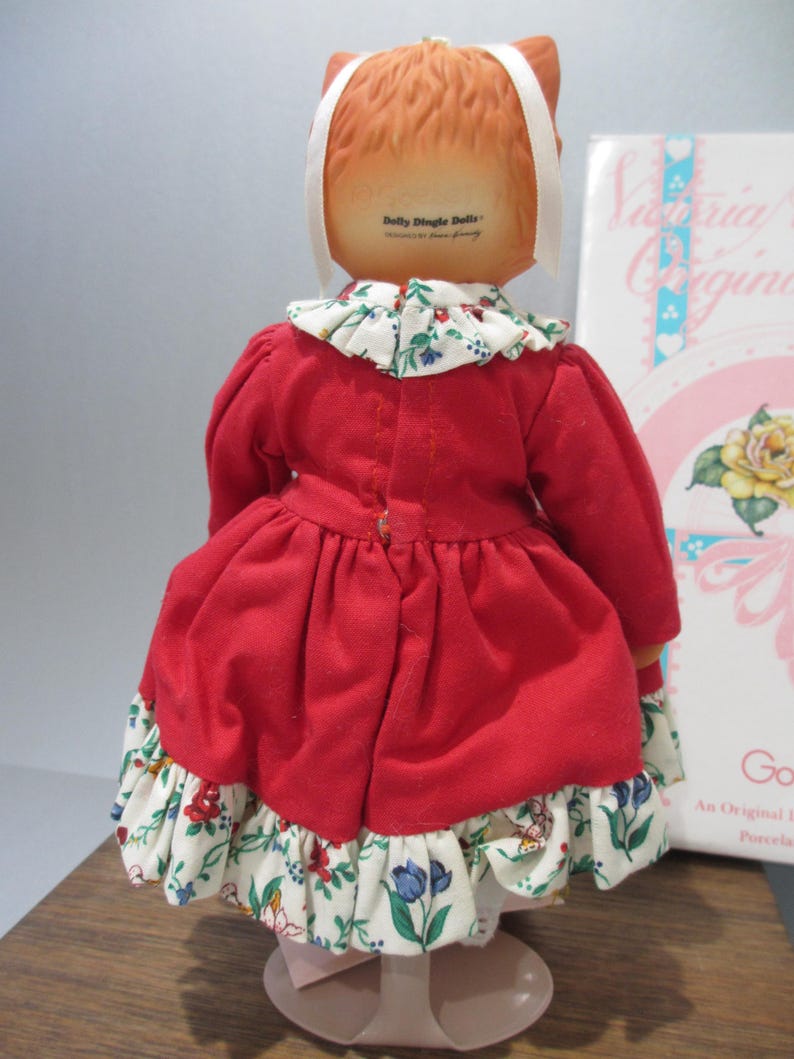 Vintage Dolly Dingle Doll Twinkle Porcelain Cat Goebel by Betty Ball ...