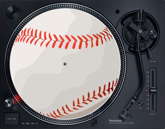 12 Felt Turntable Slipmat Baseball Record Player | Etsy