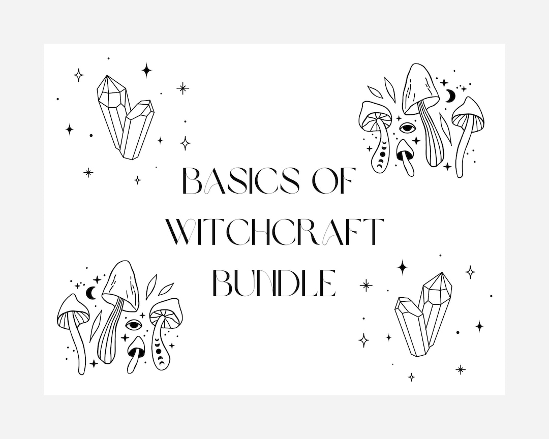Basics of Witchcraft Bundle - Etsy