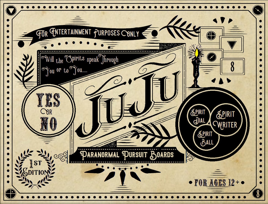 Juju Paranormal Pursuit Bundle With Spirit Writer, Spirit Dial, and ...