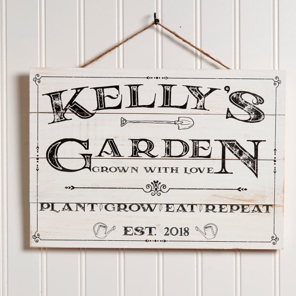 Gardening Sign - Etsy