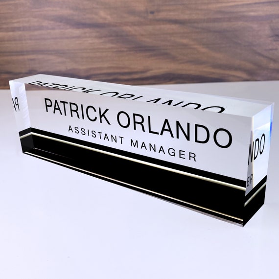 Etsy Name Plates