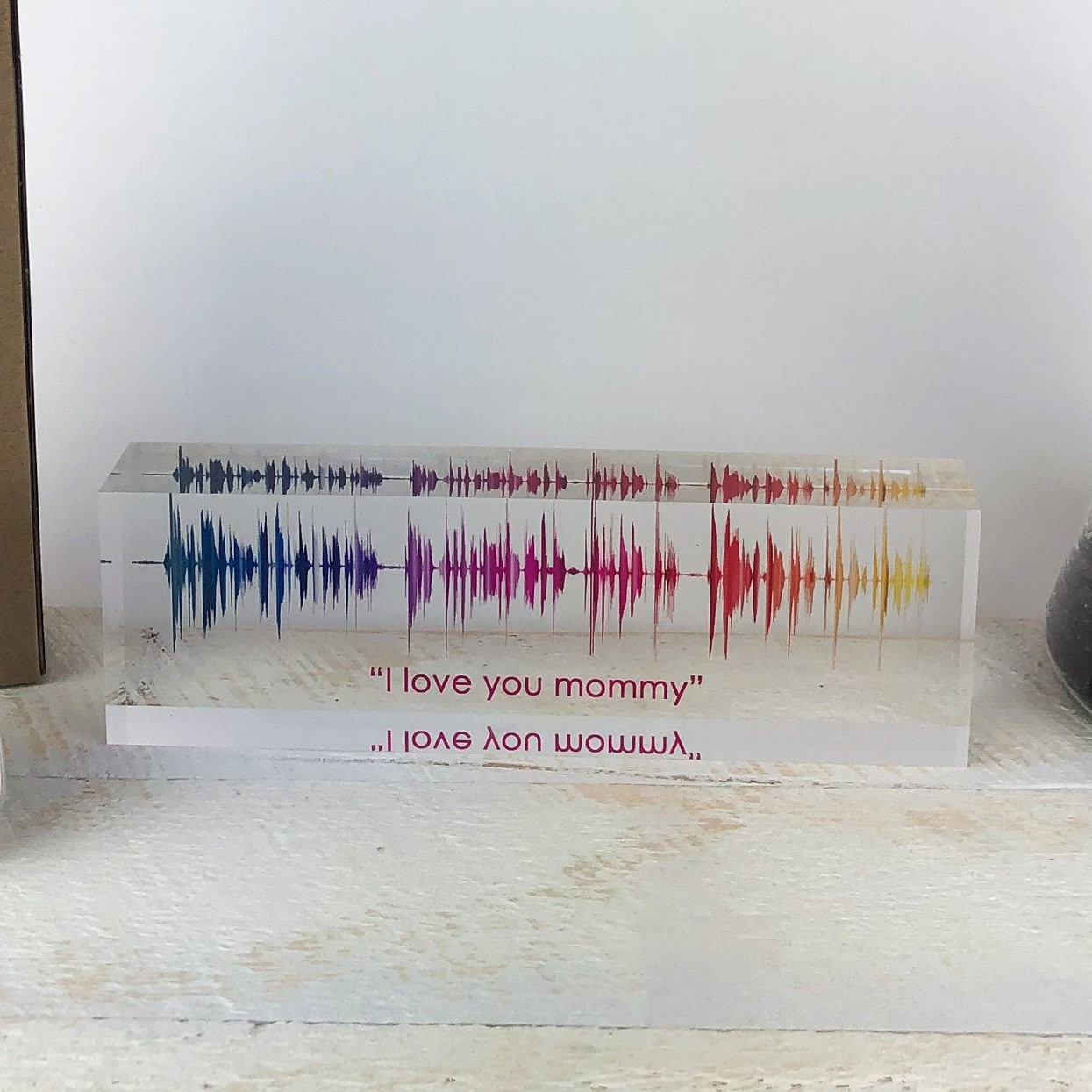 Artblox Soundwave Art With Scannable Qr Code Any Video Voice Recording ...