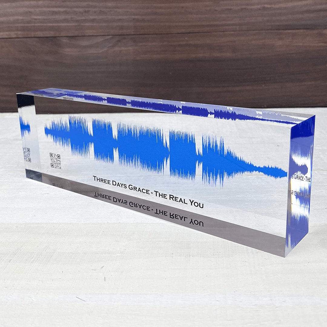 Artblox Soundwave Art Customized Gifts | Any Personal Recording or Song ...