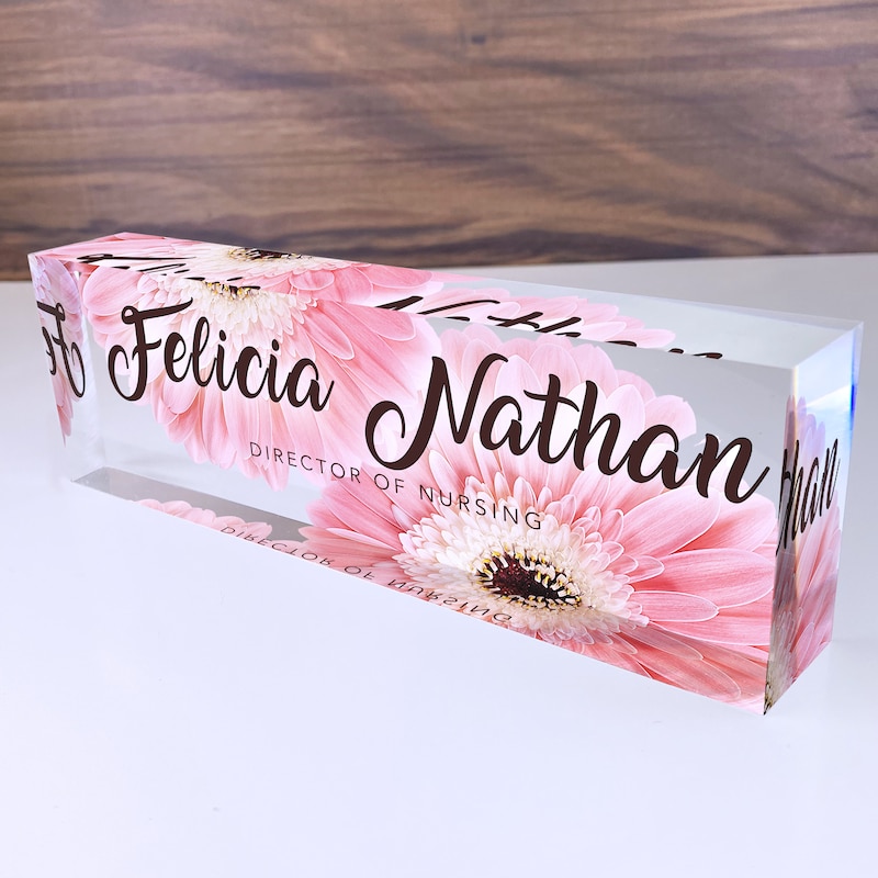 Name Plate for Door Clear - Etsy