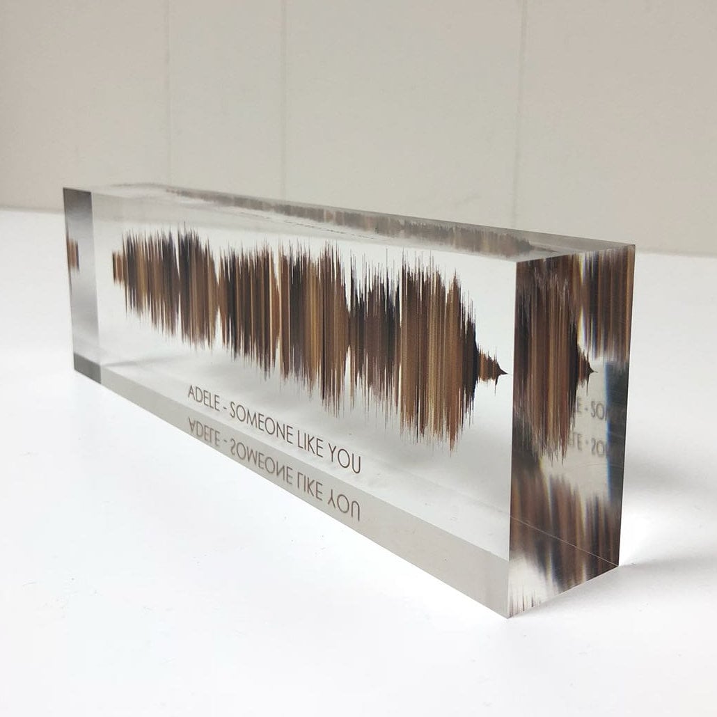 Sound Wave Art, Custom Soundwave Print Colorful 3D Look Soundwave Gift ...