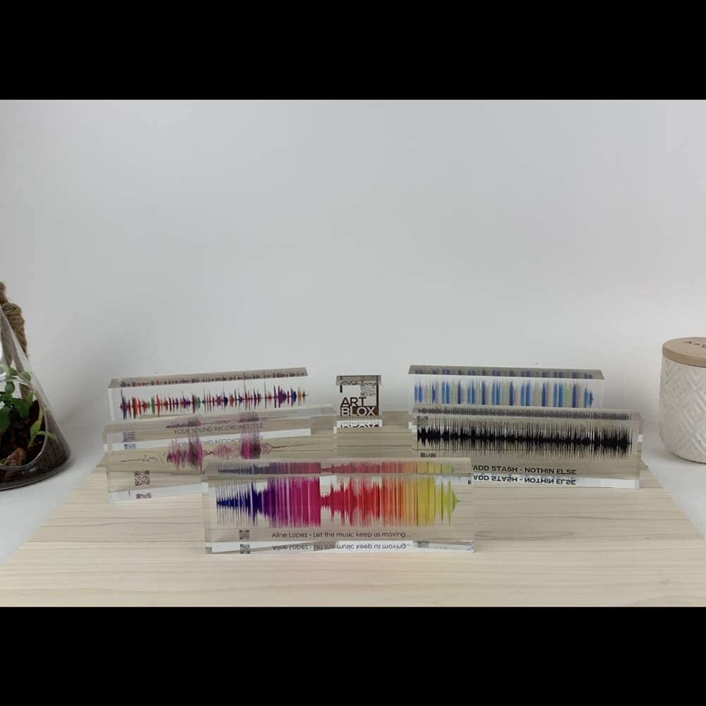 Soundwave Art Green Unique Personalized Customized Gifts | Etsy