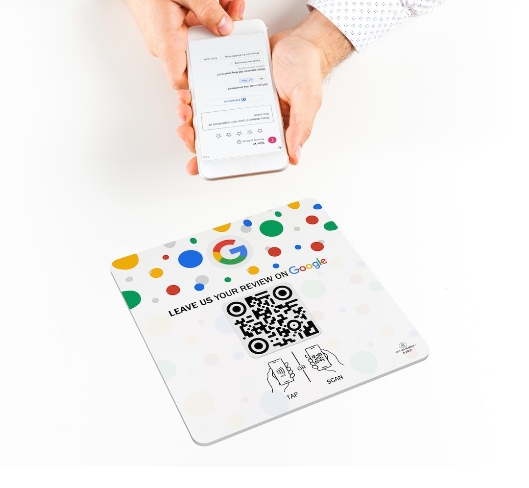 Tap Google Review Stand - Tap for Instant Reviews - All Phones ...