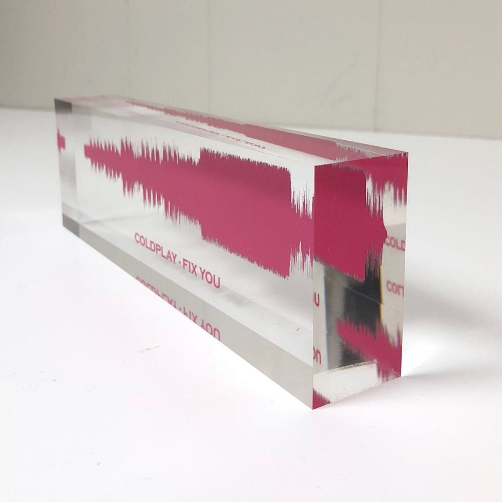 Artblox Soundwave Art With Scannable Qr Code Any Video Voice Recording ...