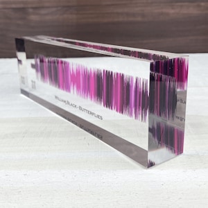 Artblox Soundwave Art With Scannable Qr Code Any Video Voice Recording ...