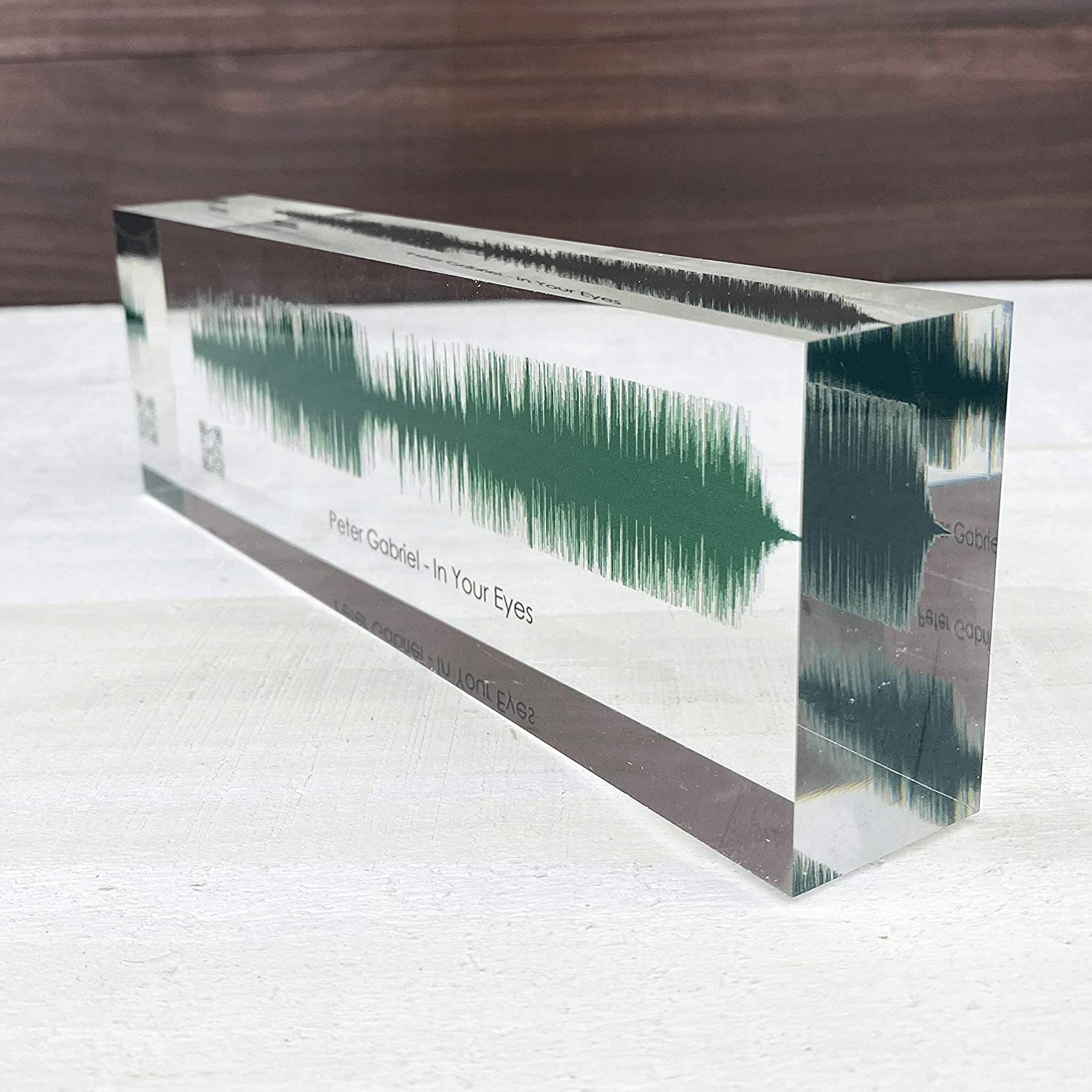 Soundwave Art Green Unique Personalized Customized Gifts | Etsy