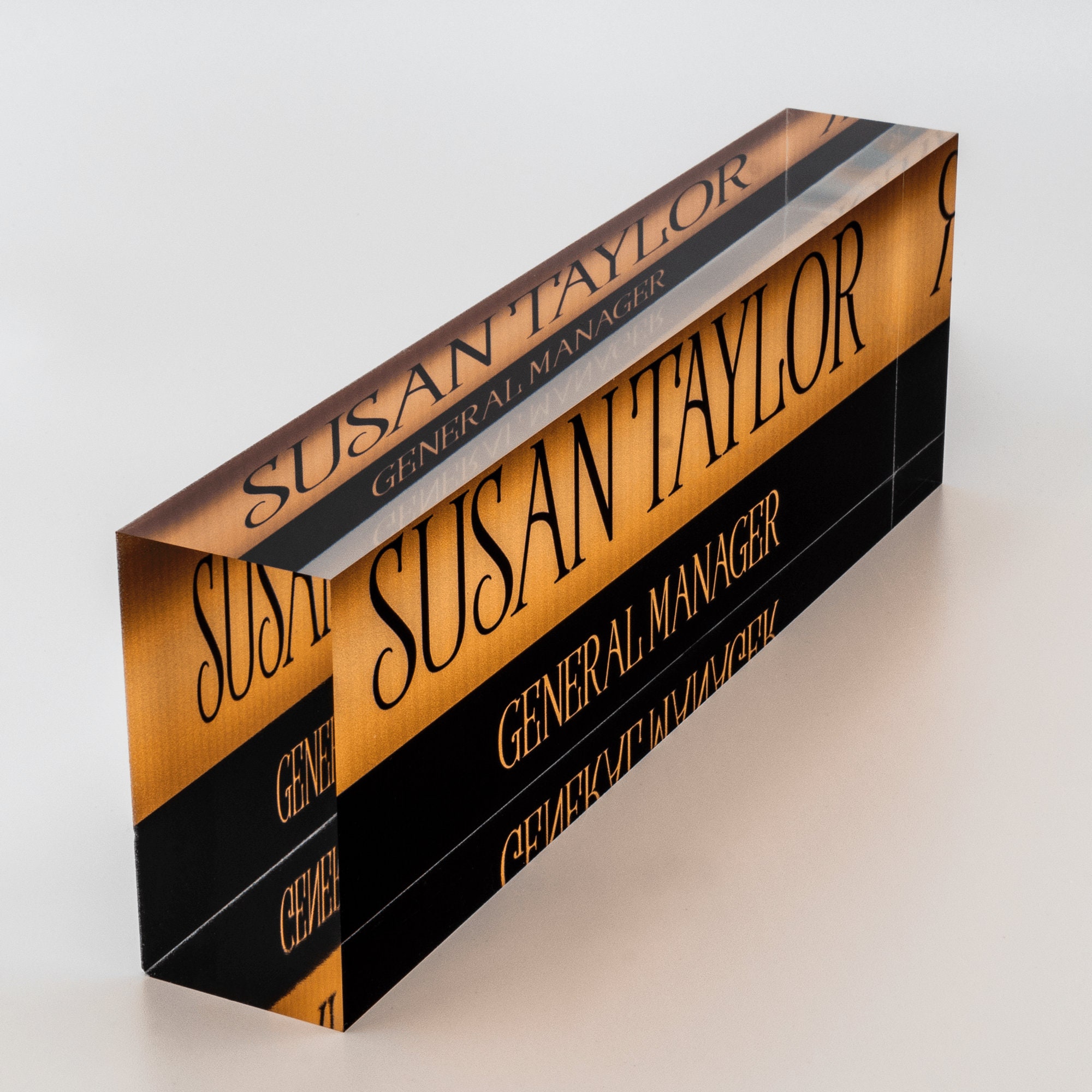 Personalized Name Plate for Desk | Custom Office Decor Nameplate Sign ...