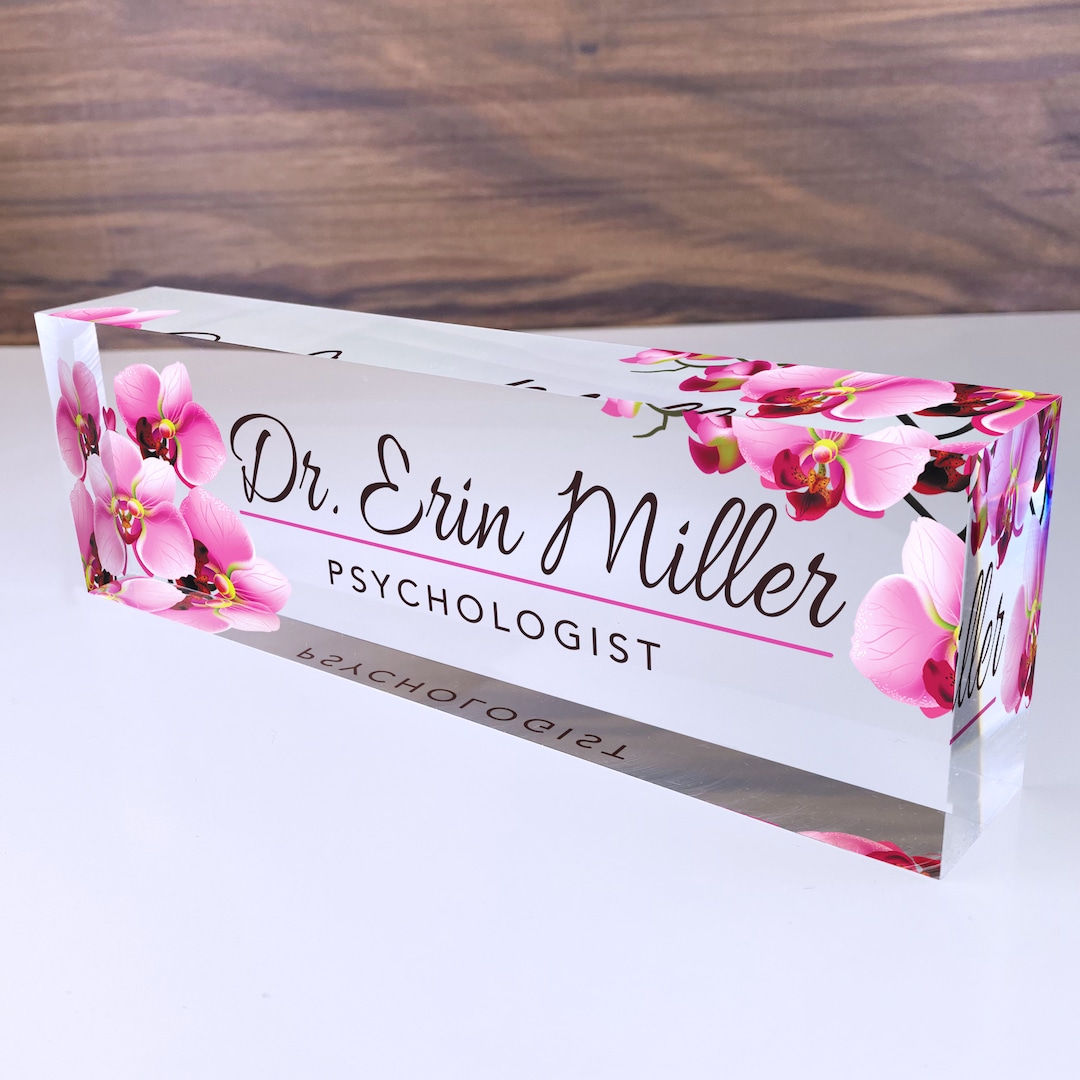 Artblox Office Desk Name Plate Personalized | Custom Name Plates for ...