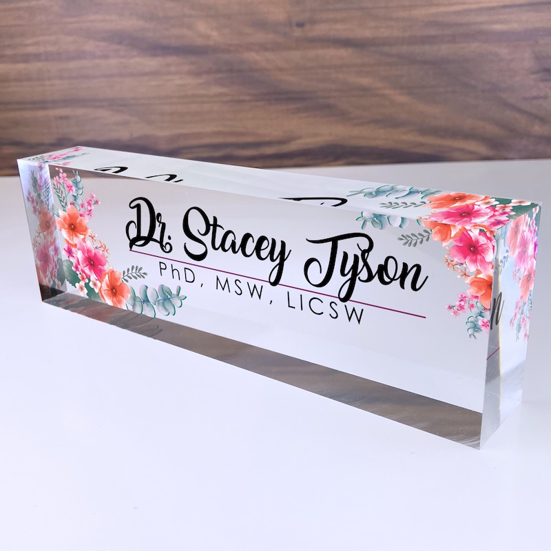Custom Name Plaques - Etsy