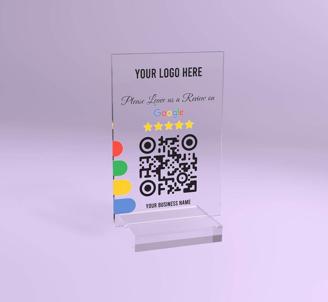 Google Review Stands - Easy, Instant Feedback for Businesses! Boost ...