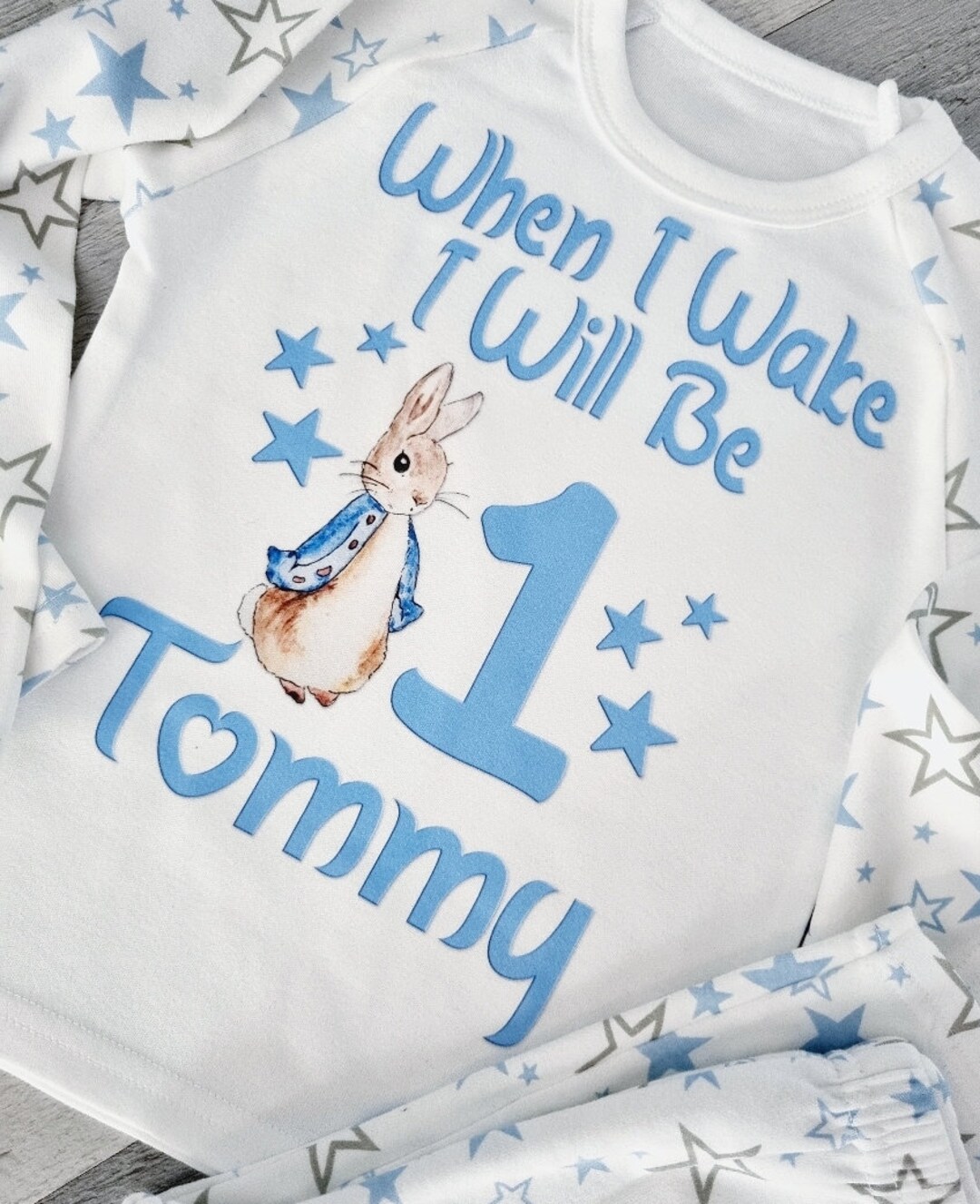 Peter Rabbit Pj's,peter Rabbit Inspired, When I Wake up I Will Be ...