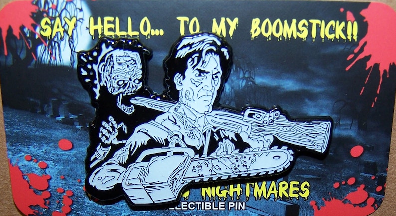 Evil Dead (4 Variants) Army of Darkness Ash Limited Edition Soft Enamel ...