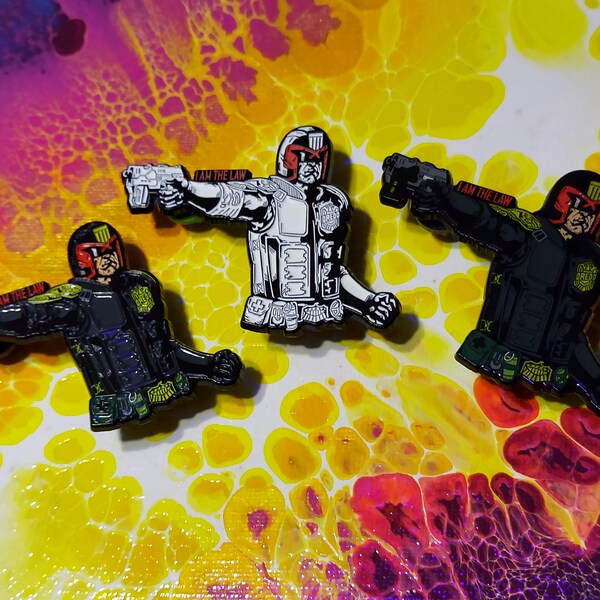 Judge Dredd Stickers - Etsy