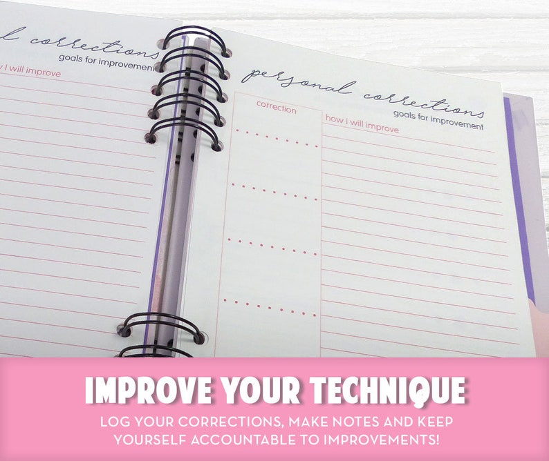 Dance Journal Custom Dance Journal Dance Gift Dance - Etsy