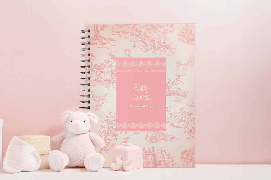 Baby Girl Journal Planner, Baby Daily Tracker, Baby Daily Planner, Baby ...