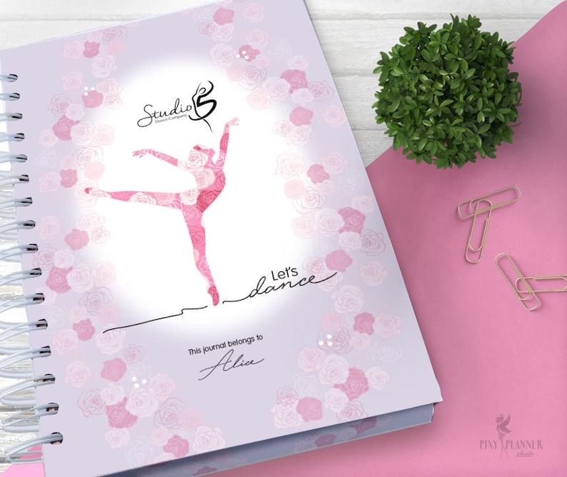 Dance Journal Custom Dance Journal Dance Gift Dance - Etsy