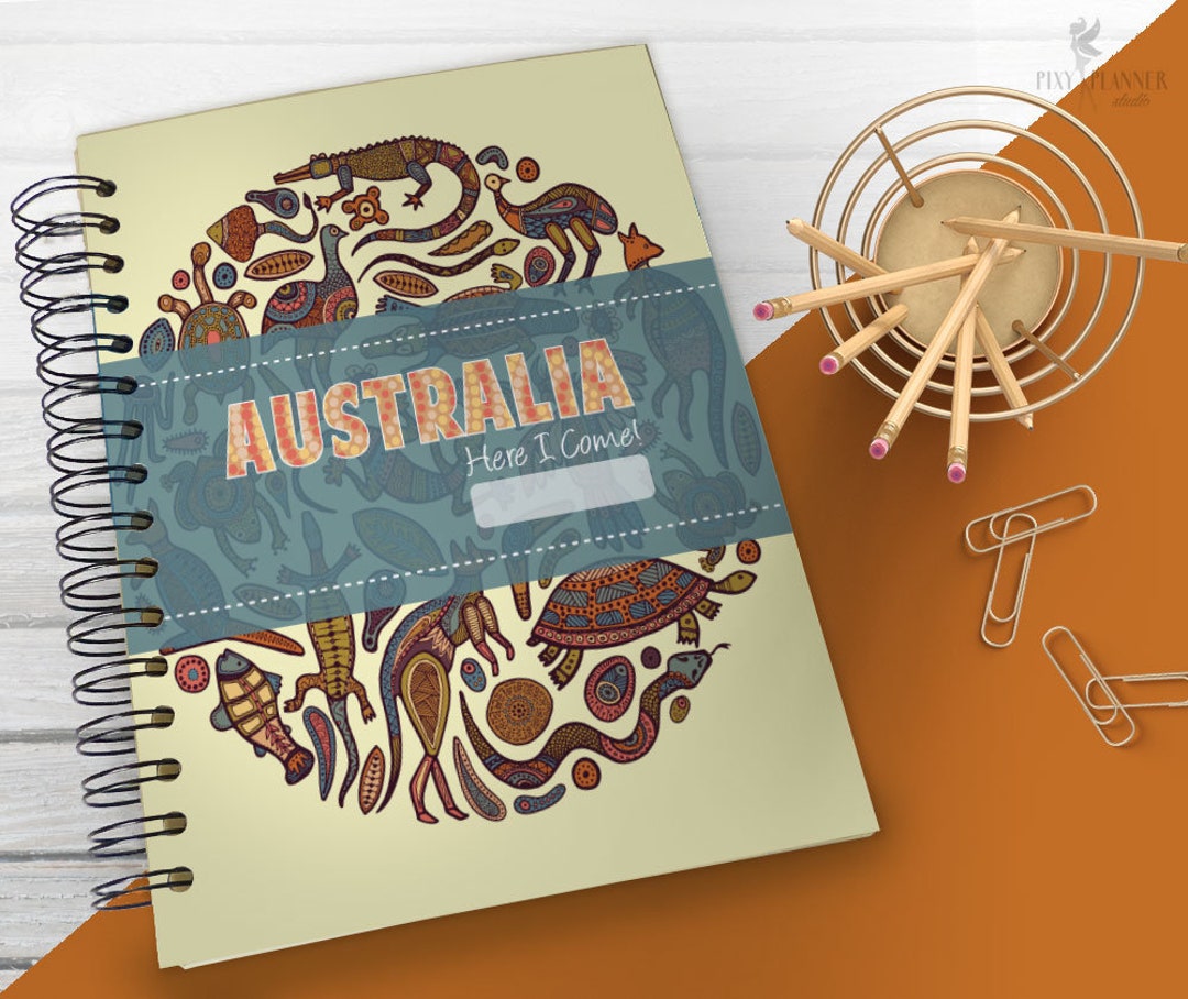 Australia Vacation Planner, Vacation Keepsake, Vacation Planner Book ...