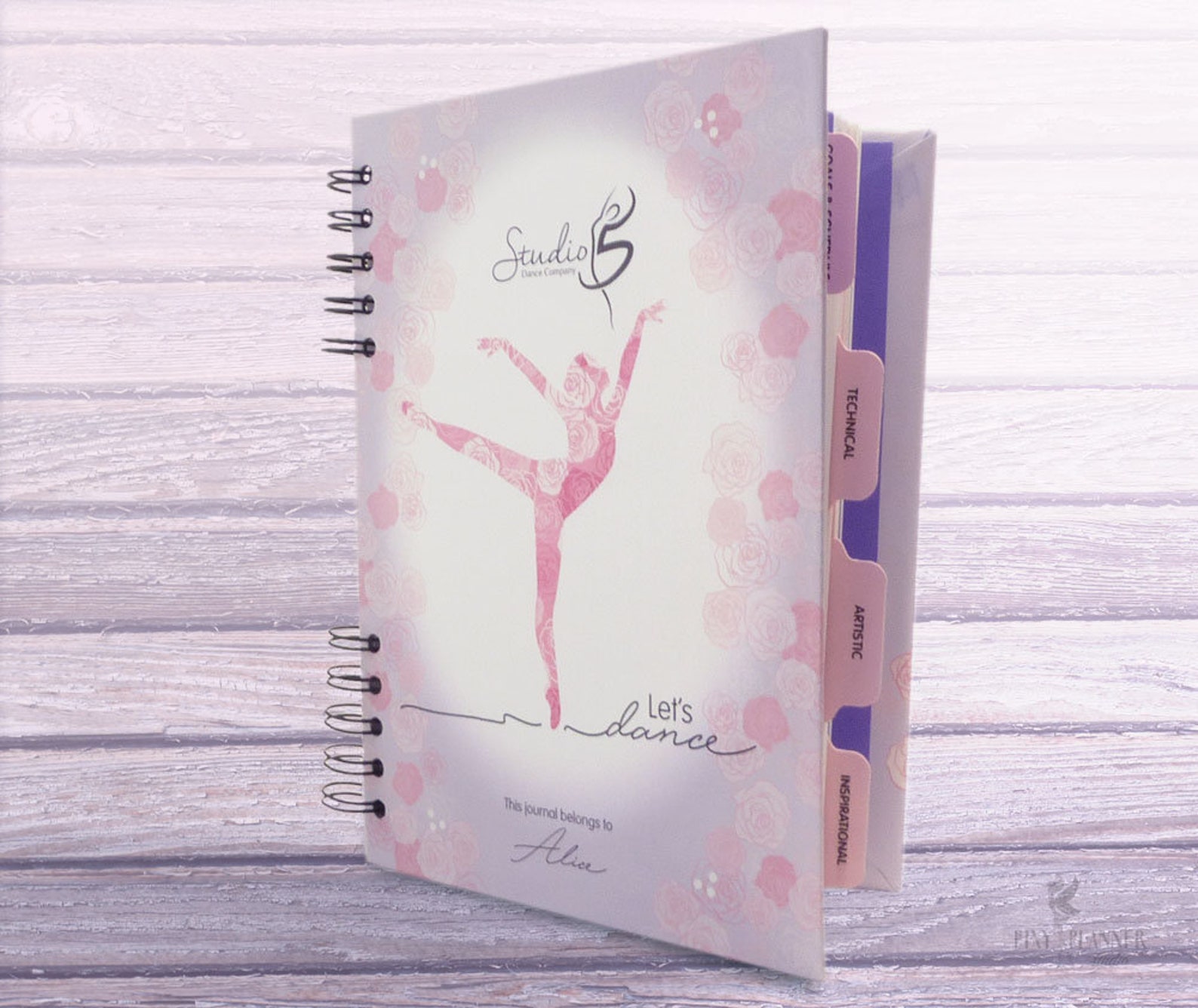 Dance Journal Custom Dance Journal Dance Gift Dance - Etsy