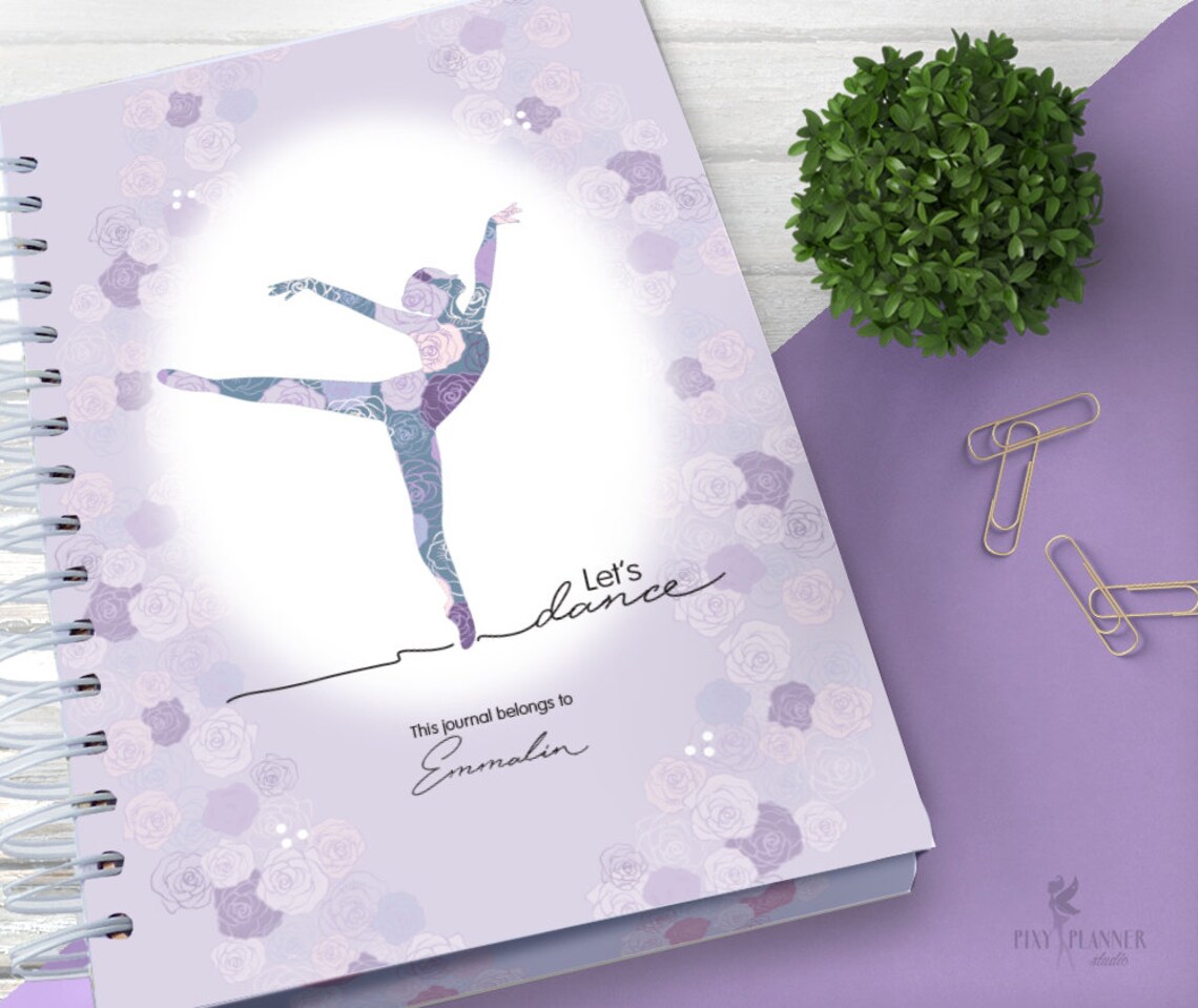 Dance Journal Custom Dance Journal Dance Gift Dance - Etsy