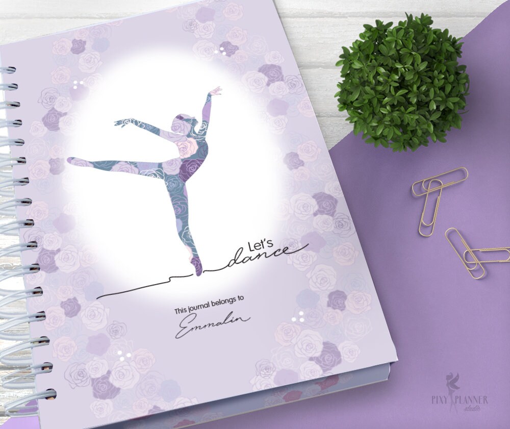 Dance Journal Custom Dance Journal Dance Gift Dance - Etsy