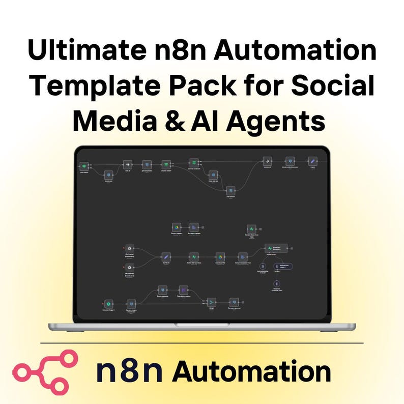 Ultimate N8n Automation Template Pack for Social Media & AI Agents ...