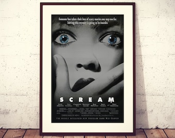 1996 Scream Poster | Etsy