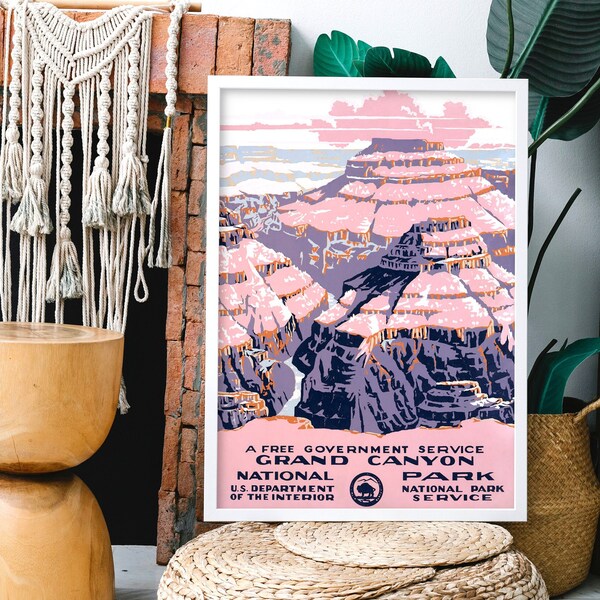 Grand Canyon Poster - Etsy