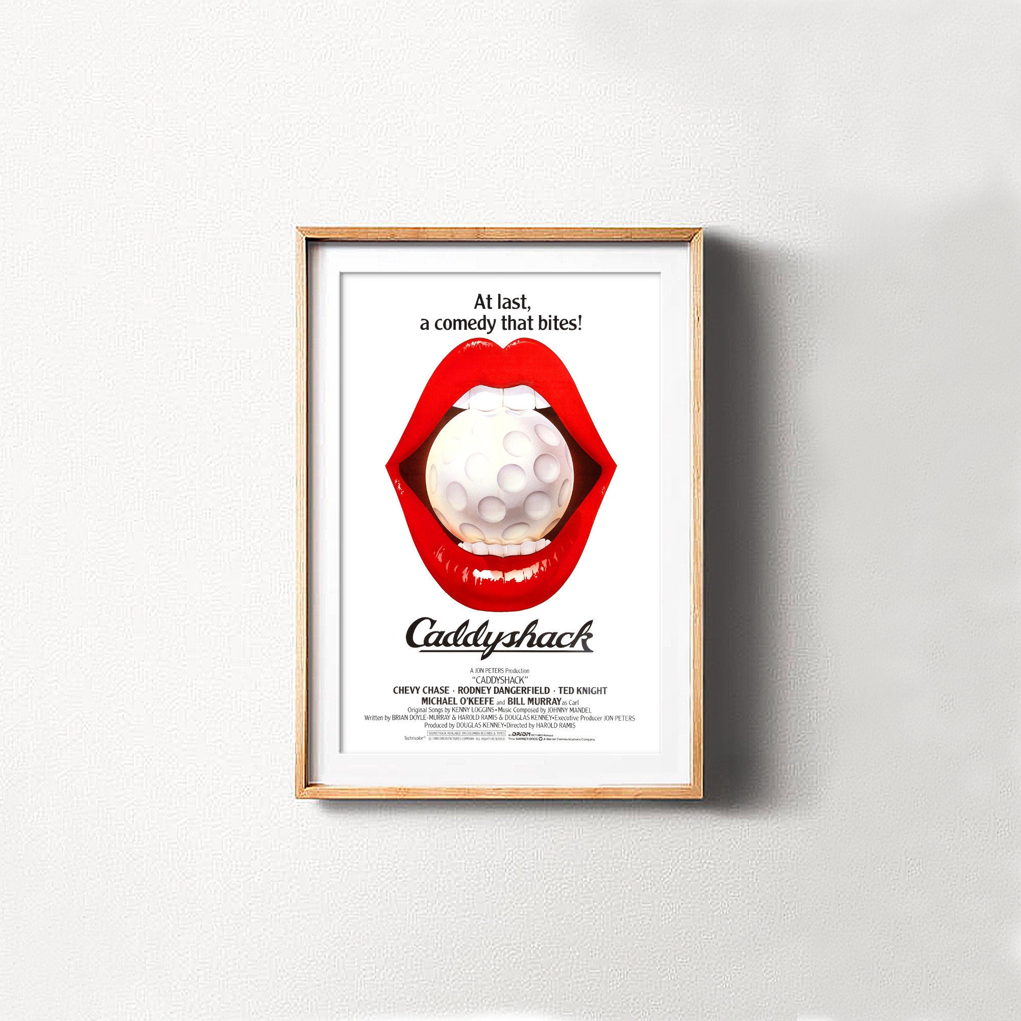 Caddyshack Poster 1980 American Comedy Film Original | Etsy