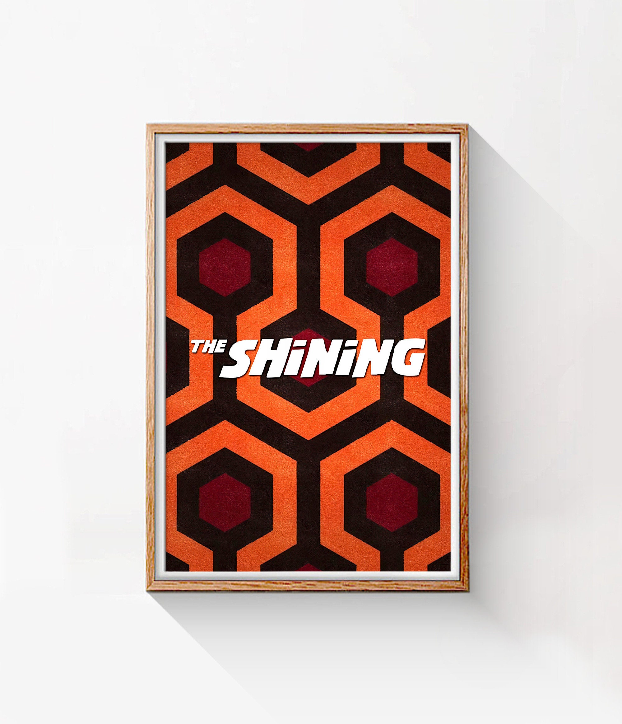 The Shining, 1980 Psychological Horror Film, Carpet Pattern Poster, HQ ...