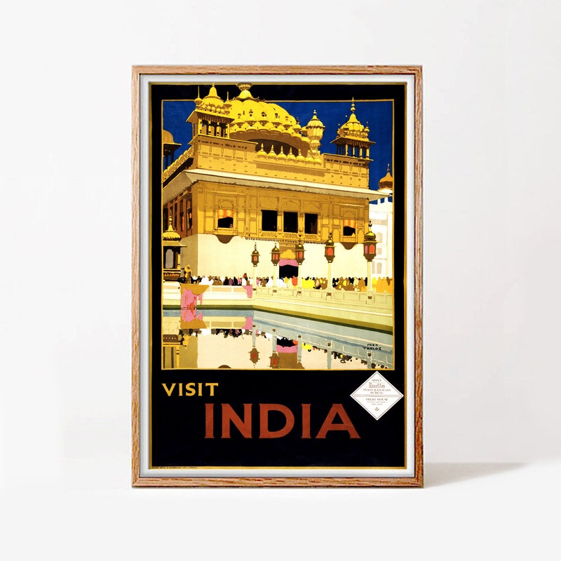 India Poster - Etsy