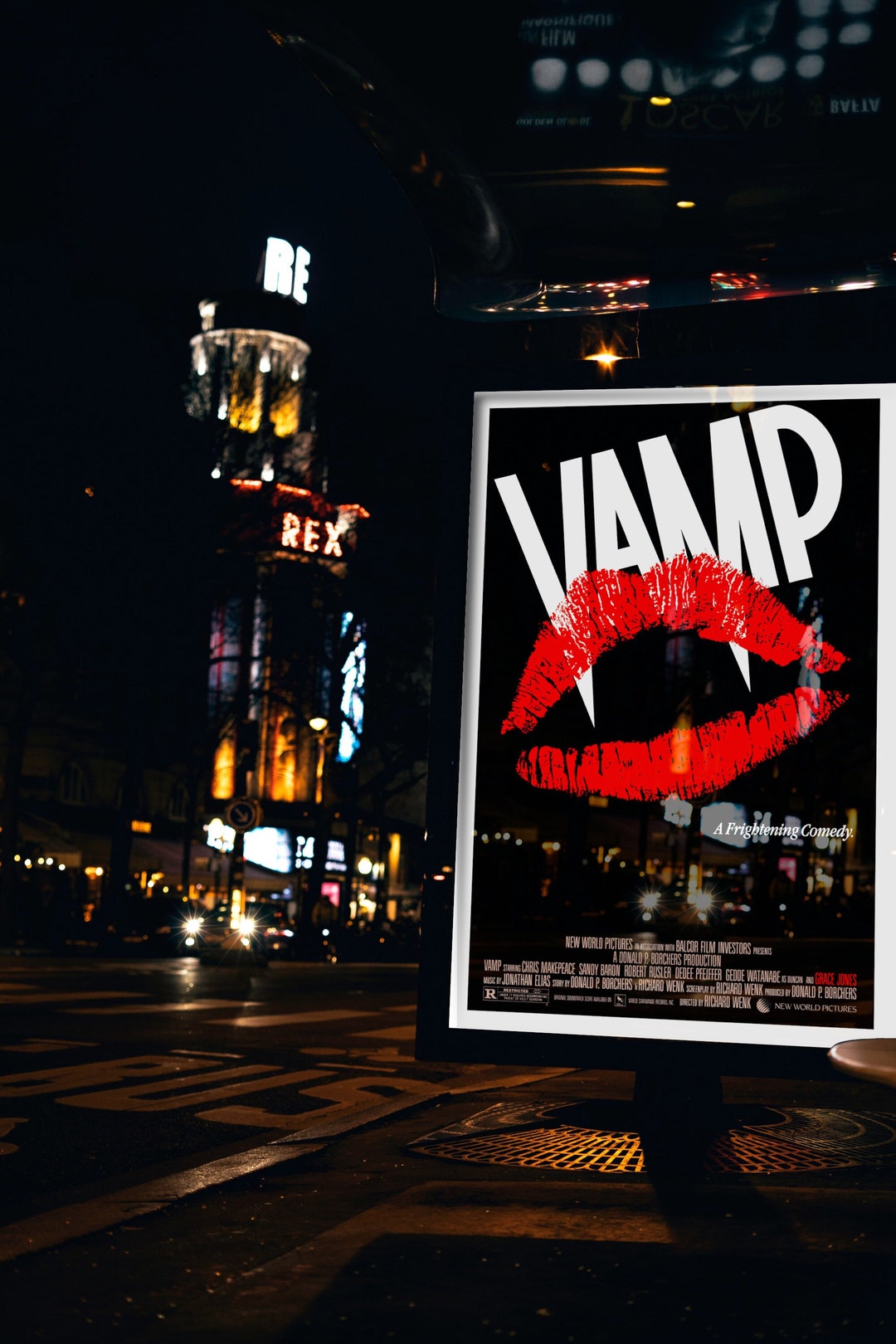 Vamp, 1986 American Black Comedy Horror Film, Digital File Poster Ready ...