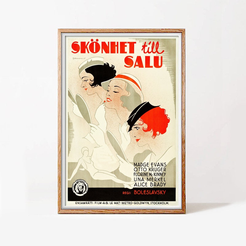 1930s Poster - Etsy