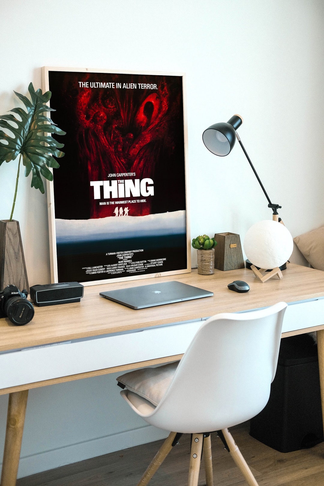 The Thing, Digital Poster, 1982 Science Fiction Horror Film ...