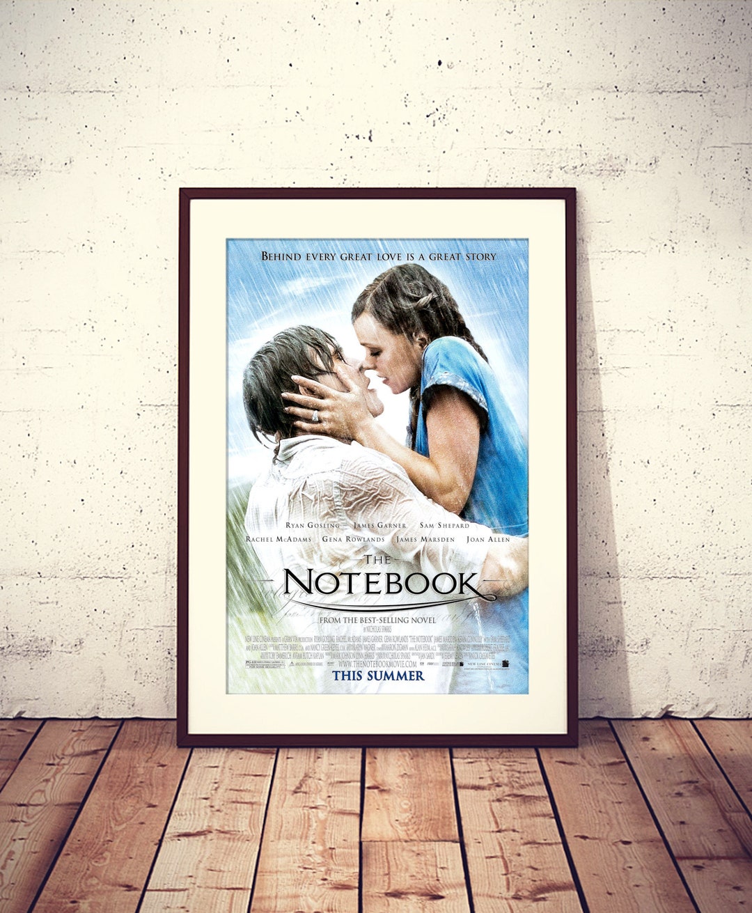 The Notebook, Original Poster From 2004 Romantic Drama Film, High ...